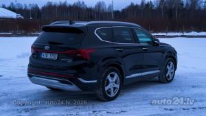 Melns Hyundai Santa Fe 2021 Tallina, ar dzinēja tilpumu 2.20 L un nobraukumu 116 tūkst. km par 34800 €, foto 6 vietnē AUTOMOTO.COM.LV