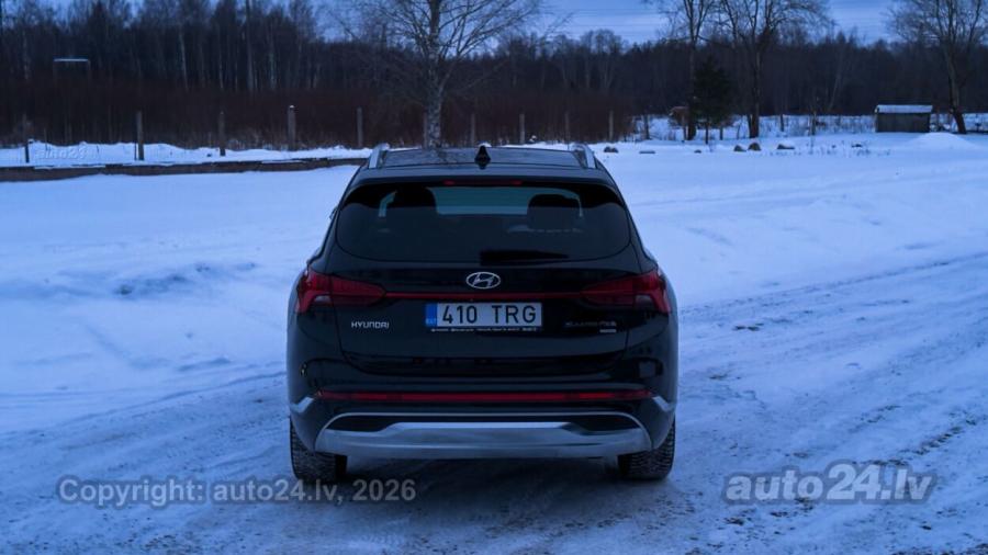 Melns Hyundai Santa Fe 2021 Tallina, ar dzinēja tilpumu 2.20 L un nobraukumu 116 tūkst. km par 34800 €, foto 8 vietnē AUTOMOTO.COM.LV