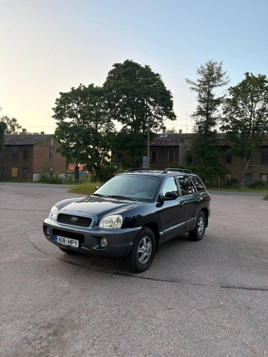 Zils Hyundai Santa Fe 2003 Tallina, ar dzinēja tilpumu 0.00 L un nobraukumu 370 tūkst. km par 2000 €, foto 13 vietnē AUTOMOTO.COM.LV