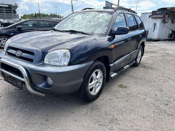 Zils Hyundai Santa Fe 2005 Kauņa, ar dzinēja tilpumu 1.99 L un nobraukumu 290 tūkst. km par 2660 €, foto 1 vietnē AUTOMOTO.COM.LV