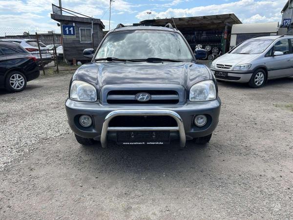 Zils Hyundai Santa Fe 2005 Kauņa, ar dzinēja tilpumu 1.99 L un nobraukumu 290 tūkst. km par 2660 €, foto 3 vietnē AUTOMOTO.COM.LV