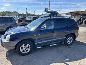 Blue Hyundai Santa Fe 2005 in Kaunas, with an engine capacity of 1.99 L and mileage of 265 thousand km for 2450 €, photo 5 on AUTOMOTO.COM.LV