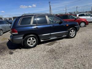 Blue Hyundai Santa Fe 2005 in Kaunas, with an engine capacity of 1.99 L and mileage of 265 thousand km for 2450 €, photo 8 on AUTOMOTO.COM.LV