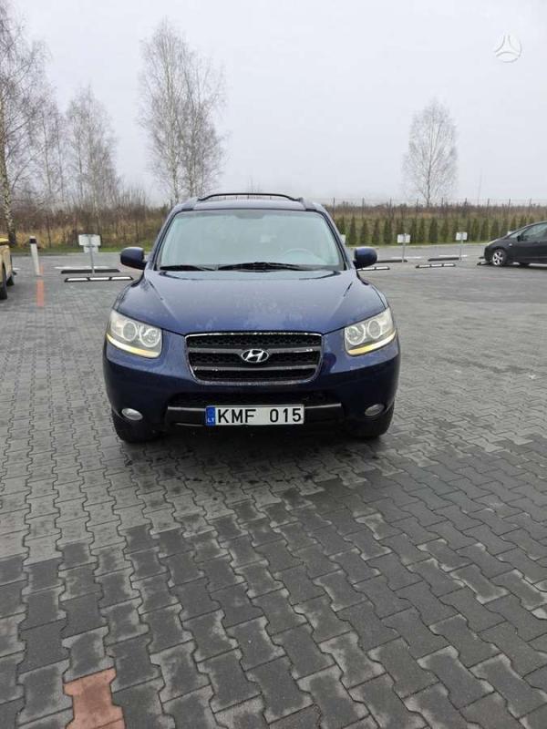 Zils Hyundai Santa Fe 2006 Kauņa, ar dzinēja tilpumu 2.19 L un nobraukumu 320 tūkst. km par 2650 €, foto 1 vietnē AUTOMOTO.COM.LV