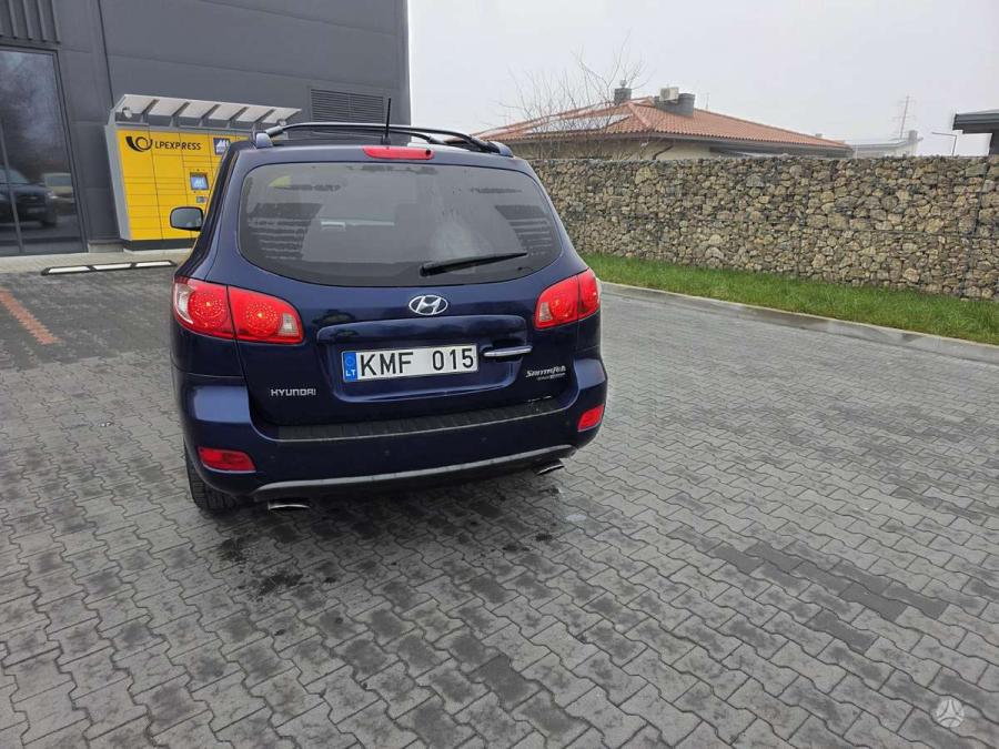 Zils Hyundai Santa Fe 2006 Kauņa, ar dzinēja tilpumu 2.19 L un nobraukumu 320 tūkst. km par 2650 €, foto 3 vietnē AUTOMOTO.COM.LV