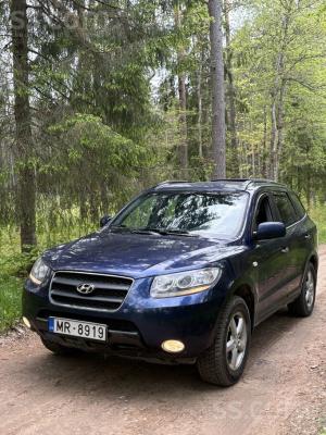 Синий Хендай Санта Фе 2006 в Кулдига, объемом двигателя 2.70 л и пробегом 0 тыс. км за 1800 €, фото 10 на AUTOMOTO.COM.LV