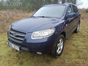 Blue Hyundai Santa Fe 2006 in Daugavpils, with an engine capacity of 2.20 L and mileage of 191 thousand km for 4900 €, photo  on AUTOMOTO.COM.LV