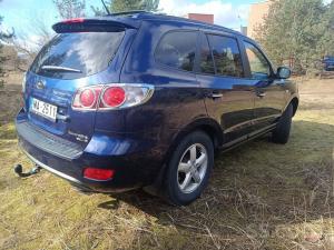 Blue Hyundai Santa Fe 2006 in Daugavpils, with an engine capacity of 2.20 L and mileage of 191 thousand km for 4900 €, photo 3 on AUTOMOTO.COM.LV