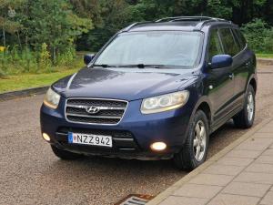 Blue Hyundai Santa Fe 2006 in Vilnius, with an engine capacity of 2.19 L and mileage of 395 thousand km for 1490 €, photo  on AUTOMOTO.COM.LV