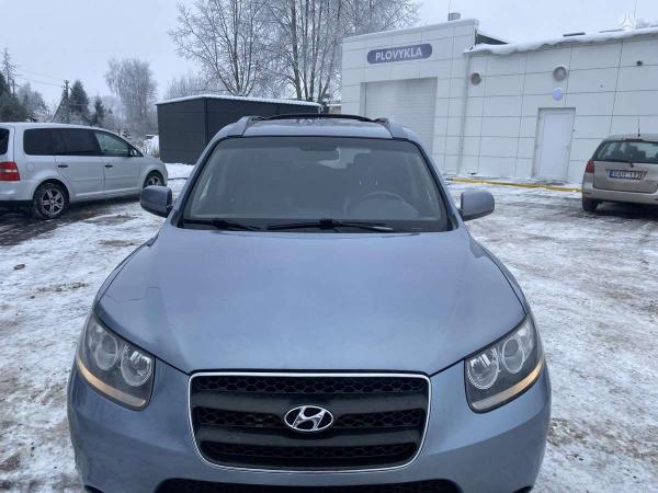 Zils Hyundai Santa Fe 2007 Kelmė, ar dzinēja tilpumu 2.19 L un nobraukumu 240 tūkst. km par 3700 €, foto 6 vietnē AUTOMOTO.COM.LV