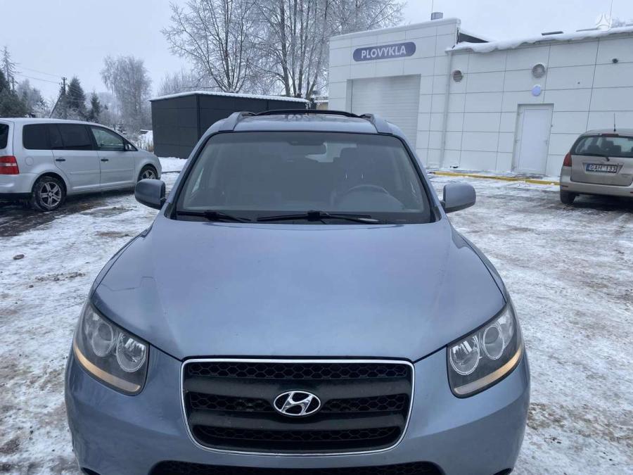Zils Hyundai Santa Fe 2007 Kelmė, ar dzinēja tilpumu 2.19 L un nobraukumu 240 tūkst. km par 3700 €, foto 6 vietnē AUTOMOTO.COM.LV