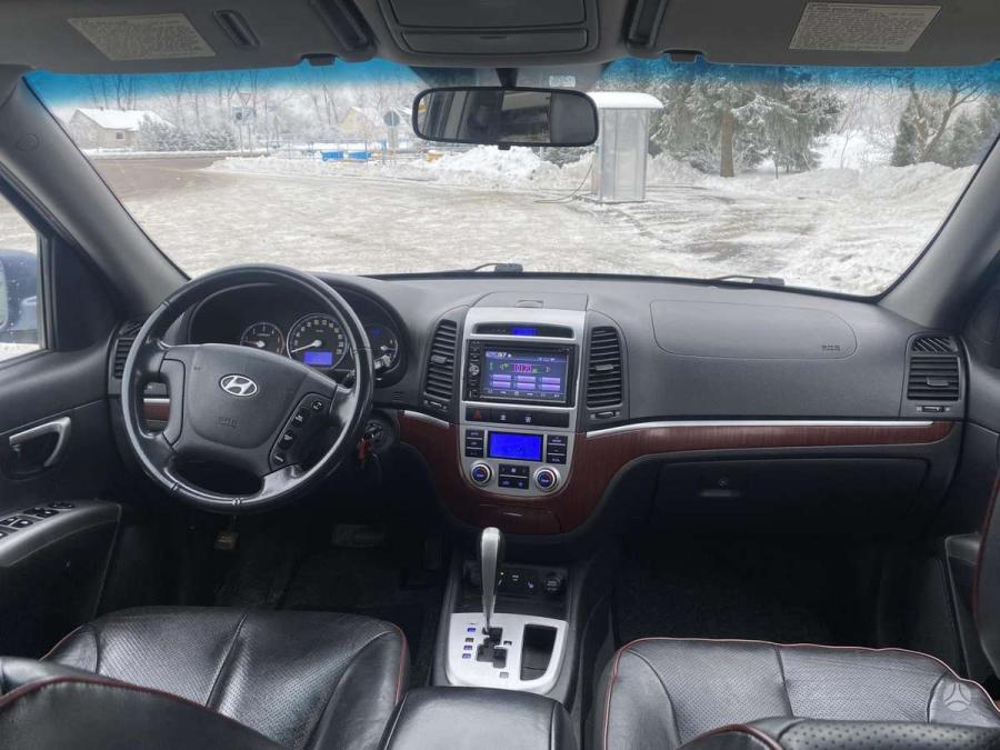 Zils Hyundai Santa Fe 2007 Kelmė, ar dzinēja tilpumu 2.19 L un nobraukumu 240 tūkst. km par 3700 €, foto 8 vietnē AUTOMOTO.COM.LV