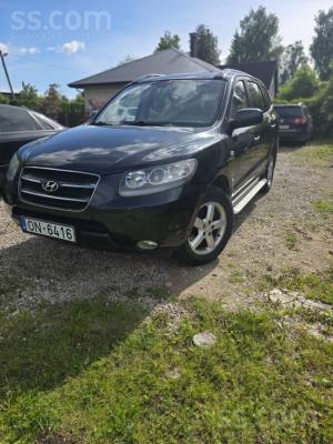 Blue Hyundai Santa Fe 2007 in Riga, with an engine capacity of 2.70 L and mileage of 0 thousand km for 2250 €, photo  on AUTOMOTO.COM.LV
