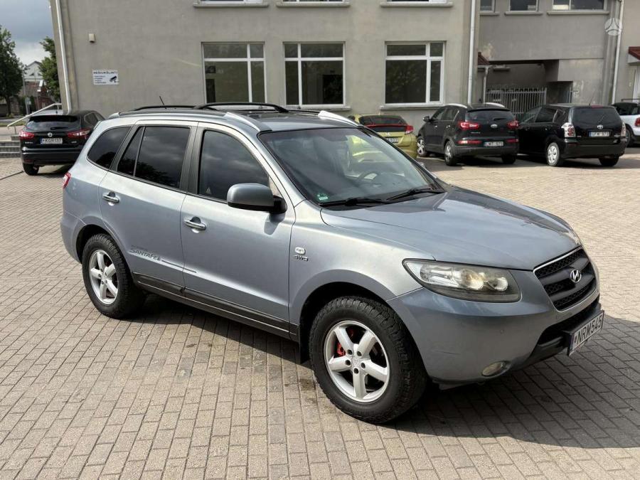 Zils Hyundai Santa Fe 2007 Joniškis, ar dzinēja tilpumu 2.66 L un nobraukumu 244 tūkst. km par 3650 €, foto 8 vietnē AUTOMOTO.COM.LV