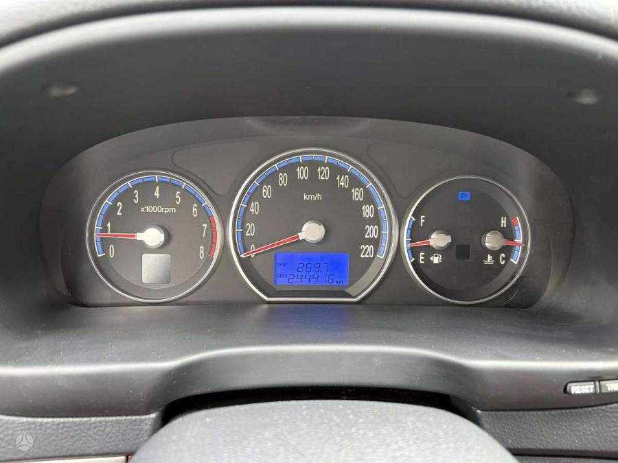 Zils Hyundai Santa Fe 2007 Joniškis, ar dzinēja tilpumu 2.66 L un nobraukumu 244 tūkst. km par 3650 €, foto 16 vietnē AUTOMOTO.COM.LV