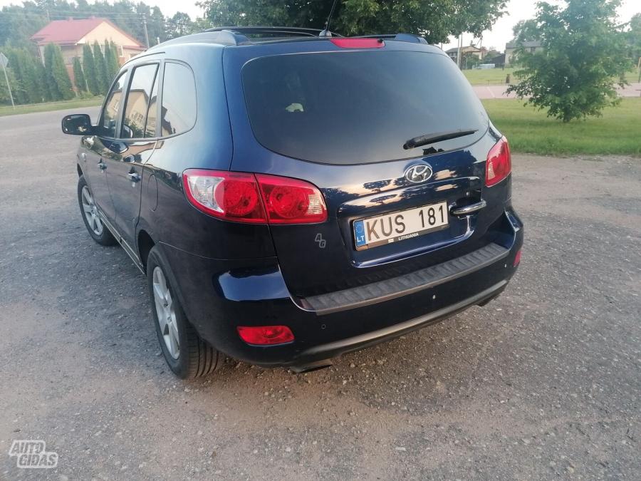 Zils Hyundai Santa Fe 2007 Molėtai, ar dzinēja tilpumu 2.20 L un nobraukumu 247 tūkst. km par 3000 €, foto 8 vietnē AUTOMOTO.COM.LV