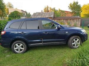 Zils Hyundai Santa Fe 2007 Rēzekne, ar dzinēja tilpumu 2.20 L un nobraukumu 297 tūkst. km par 2400 €, foto 3 vietnē AUTOMOTO.COM.LV