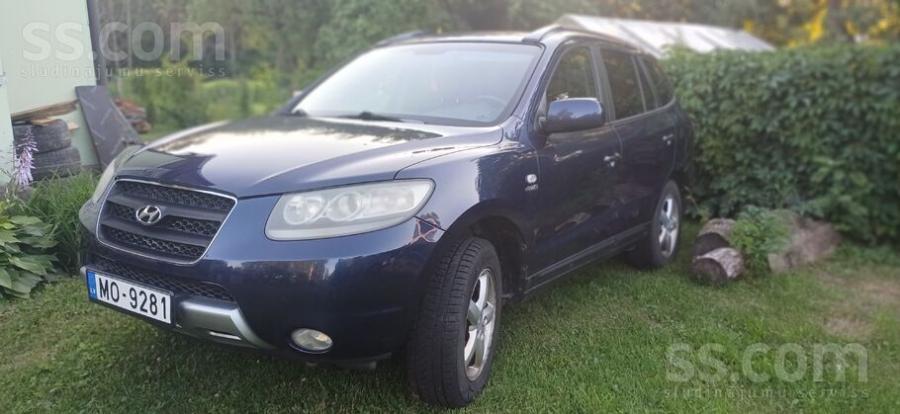 Zils Hyundai Santa Fe 2007 Rēzekne, ar dzinēja tilpumu 2.20 L un nobraukumu 297 tūkst. km par 2400 €, foto 4 vietnē AUTOMOTO.COM.LV