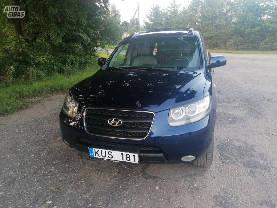 Zils Hyundai Santa Fe 2007 Molėtai, ar dzinēja tilpumu 2.20 L un nobraukumu 247 tūkst. km par 2950 €, foto 3 vietnē AUTOMOTO.COM.LV