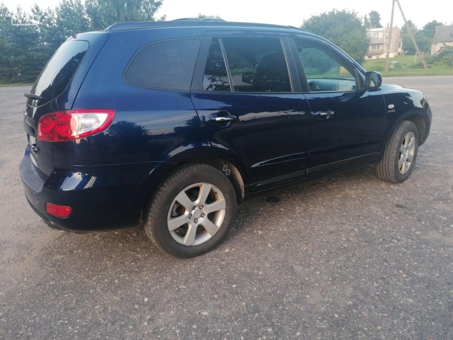 Zils Hyundai Santa Fe 2007 Molėtai, ar dzinēja tilpumu 2.20 L un nobraukumu 247 tūkst. km par 2950 €, foto 6 vietnē AUTOMOTO.COM.LV
