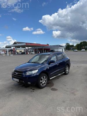 Zils Hyundai Santa Fe 2007 Jēkabpils, ar dzinēja tilpumu 2.20 L un nobraukumu 371 tūkst. km par 3500 €, foto 6 vietnē AUTOMOTO.COM.LV