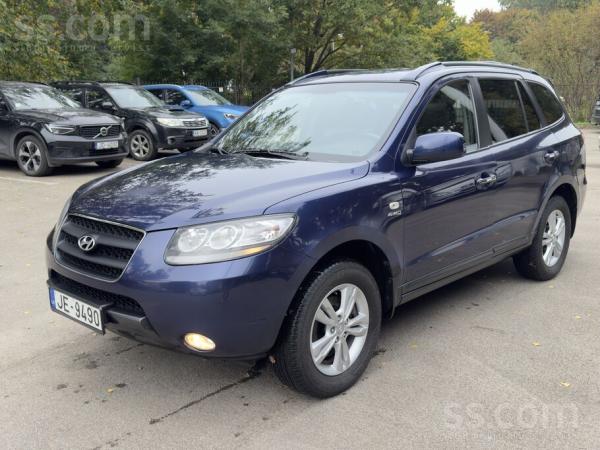 Zils Hyundai Santa Fe 2007 Rīga, ar dzinēja tilpumu 2.70 L un nobraukumu 110 tūkst. km par 6000 €, foto 3 vietnē AUTOMOTO.COM.LV