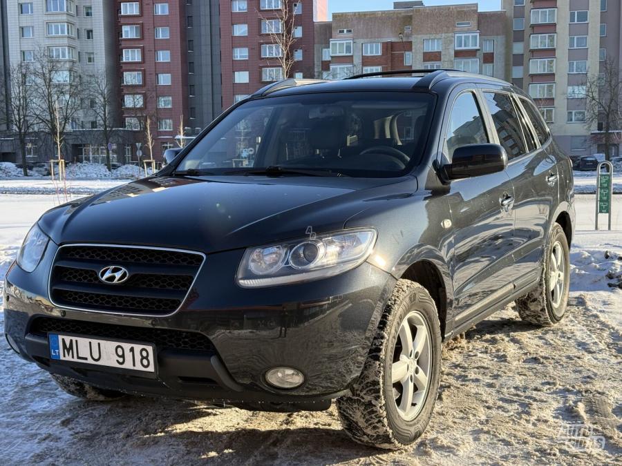 Zils Hyundai Santa Fe 2008 Klaipėda, ar dzinēja tilpumu 2.20 L un nobraukumu 342 tūkst. km par 3800 €, foto 1 vietnē AUTOMOTO.COM.LV
