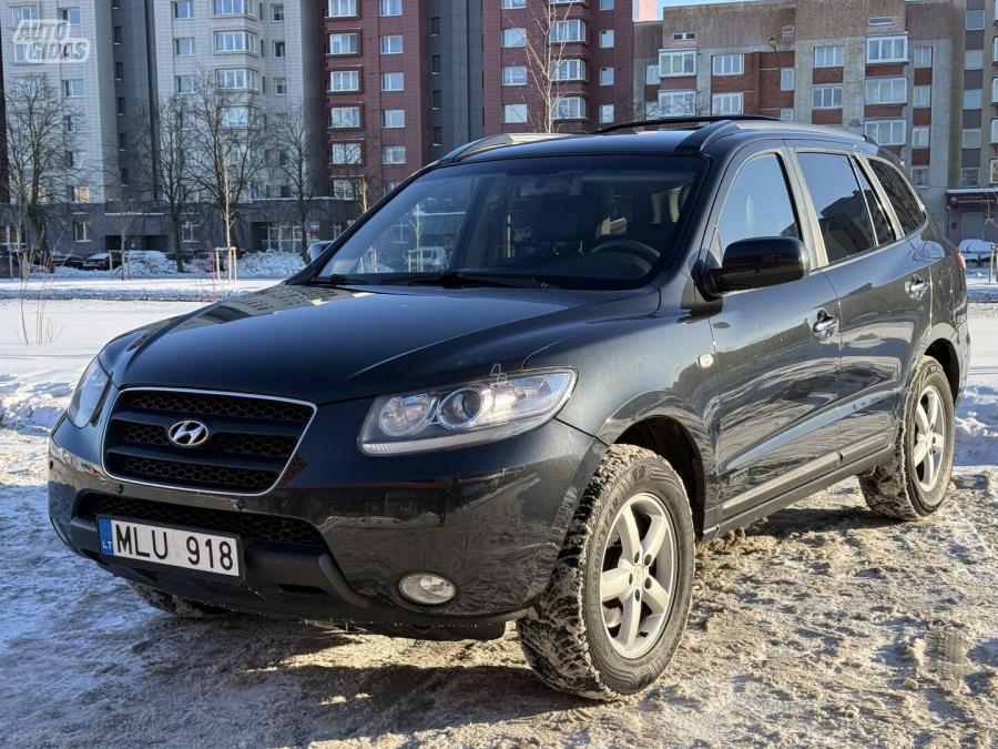 Zils Hyundai Santa Fe 2008 Klaipėda, ar dzinēja tilpumu 2.20 L un nobraukumu 342 tūkst. km par 3800 €, foto 3 vietnē AUTOMOTO.COM.LV