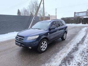 Zils Hyundai Santa Fe 2009 Marijampole, ar dzinēja tilpumu 2.19 L un nobraukumu 290 tūkst. km par 3350 €, foto  vietnē AUTOMOTO.COM.LV