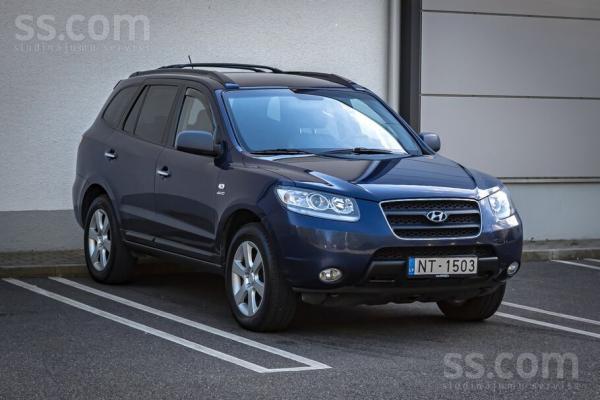Zils Hyundai Santa Fe 2010 Rīga, ar dzinēja tilpumu 2.20 L un nobraukumu 216 tūkst. km par 5990 €, foto 4 vietnē AUTOMOTO.COM.LV
