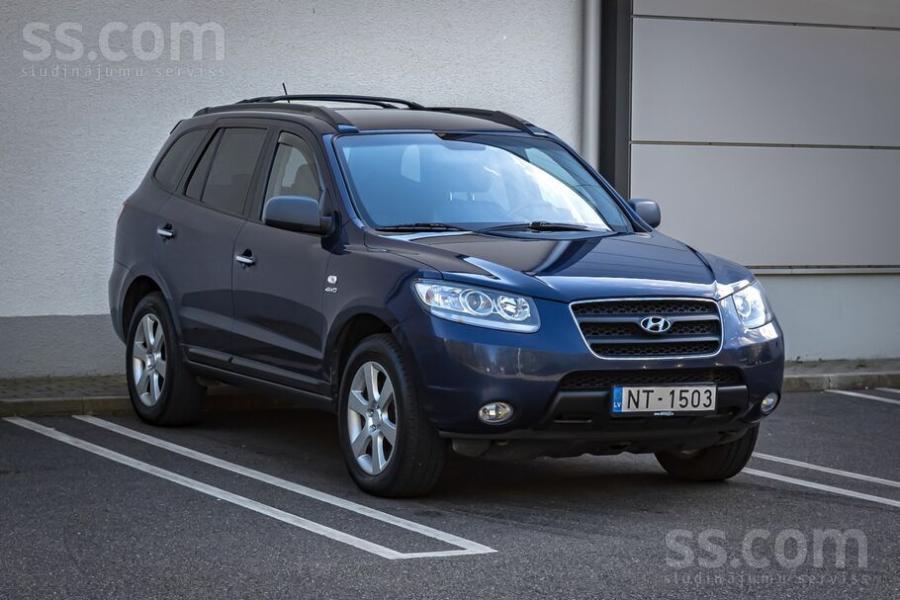 Zils Hyundai Santa Fe 2010 Rīga, ar dzinēja tilpumu 2.20 L un nobraukumu 216 tūkst. km par 5990 €, foto 4 vietnē AUTOMOTO.COM.LV