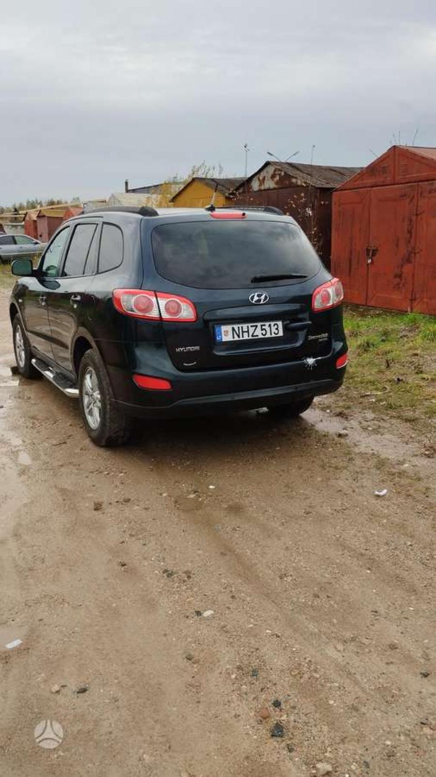 Zils Hyundai Santa Fe 2011 Klaipėda, ar dzinēja tilpumu 2.36 L un nobraukumu 175 tūkst. km par 6500 €, foto 4 vietnē AUTOMOTO.COM.LV