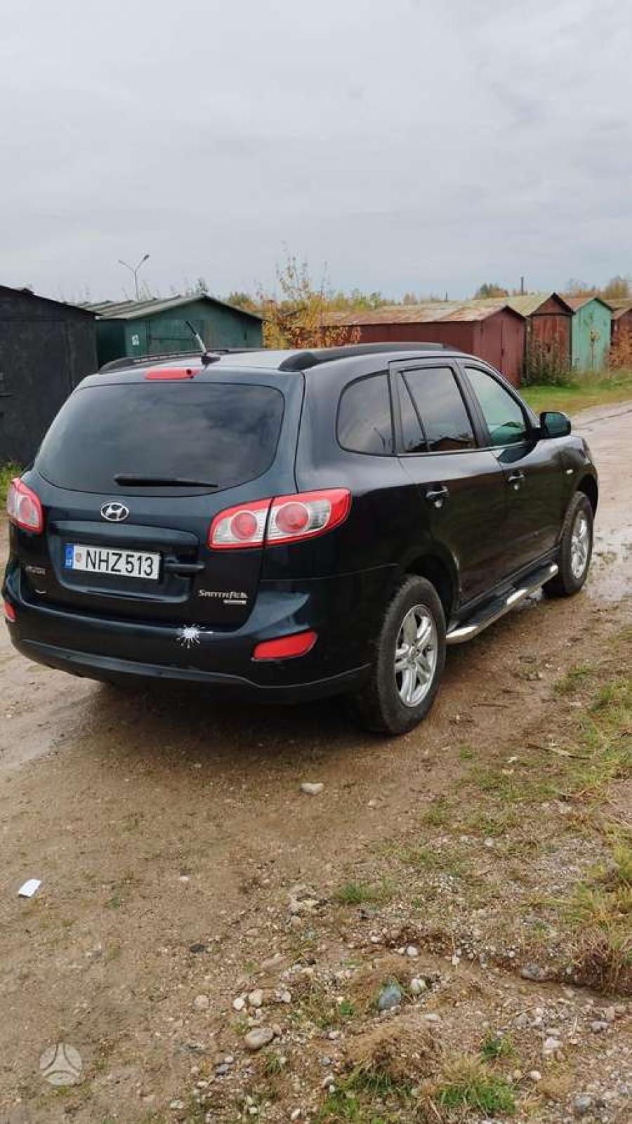 Zils Hyundai Santa Fe 2011 Klaipėda, ar dzinēja tilpumu 2.36 L un nobraukumu 175 tūkst. km par 6500 €, foto 5 vietnē AUTOMOTO.COM.LV