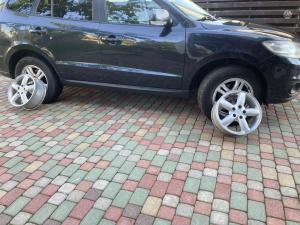 Zils Hyundai Santa Fe 2011 Panevēža, ar dzinēja tilpumu 2.36 L un nobraukumu 339 tūkst. km par 5800 €, foto 8 vietnē AUTOMOTO.COM.LV