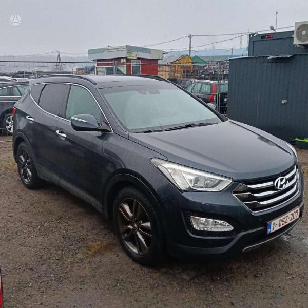 Zils Hyundai Santa Fe 2013 Kauņa, ar dzinēja tilpumu 2.20 L un nobraukumu 265 tūkst. km par 8900 €, foto 1 vietnē AUTOMOTO.COM.LV