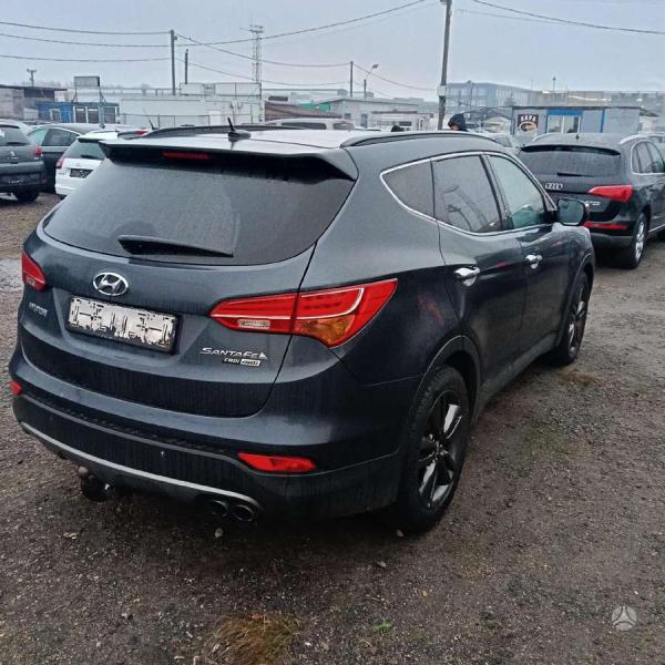 Zils Hyundai Santa Fe 2013 Kauņa, ar dzinēja tilpumu 2.20 L un nobraukumu 265 tūkst. km par 8900 €, foto 4 vietnē AUTOMOTO.COM.LV