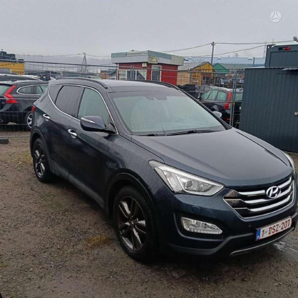 Zils Hyundai Santa Fe 2013 Kauņa, ar dzinēja tilpumu 2.20 L un nobraukumu 265 tūkst. km par 8900 €, foto 6 vietnē AUTOMOTO.COM.LV
