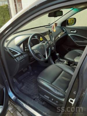 Zils Hyundai Santa Fe 2014 Ventspils, ar dzinēja tilpumu 2.20 L un nobraukumu 117 tūkst. km par 12500 €, foto 5 vietnē AUTOMOTO.COM.LV