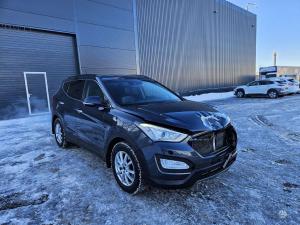 Blue Hyundai Santa Fe 2016 in Kaunas, with an engine capacity of 2.20 L and mileage of 261 thousand km for 6600 €, photo  on AUTOMOTO.COM.LV