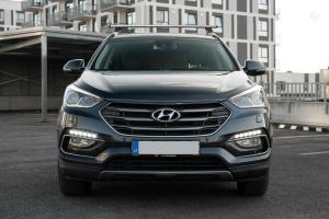 Zils Hyundai Santa Fe 2016 Viļņa, ar dzinēja tilpumu 2.20 L un nobraukumu 243 tūkst. km par 12000 €, foto 3 vietnē AUTOMOTO.COM.LV