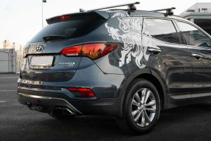 Zils Hyundai Santa Fe 2016 Viļņa, ar dzinēja tilpumu 2.20 L un nobraukumu 243 tūkst. km par 12000 €, foto 10 vietnē AUTOMOTO.COM.LV