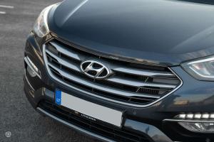 Zils Hyundai Santa Fe 2016 Viļņa, ar dzinēja tilpumu 2.20 L un nobraukumu 243 tūkst. km par 12000 €, foto 12 vietnē AUTOMOTO.COM.LV