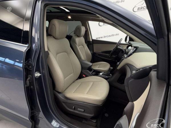 Zils Hyundai Santa Fe 2018 Viļņa, ar dzinēja tilpumu 2.20 L un nobraukumu 101 tūkst. km par 15900 €, foto 8 vietnē AUTOMOTO.COM.LV