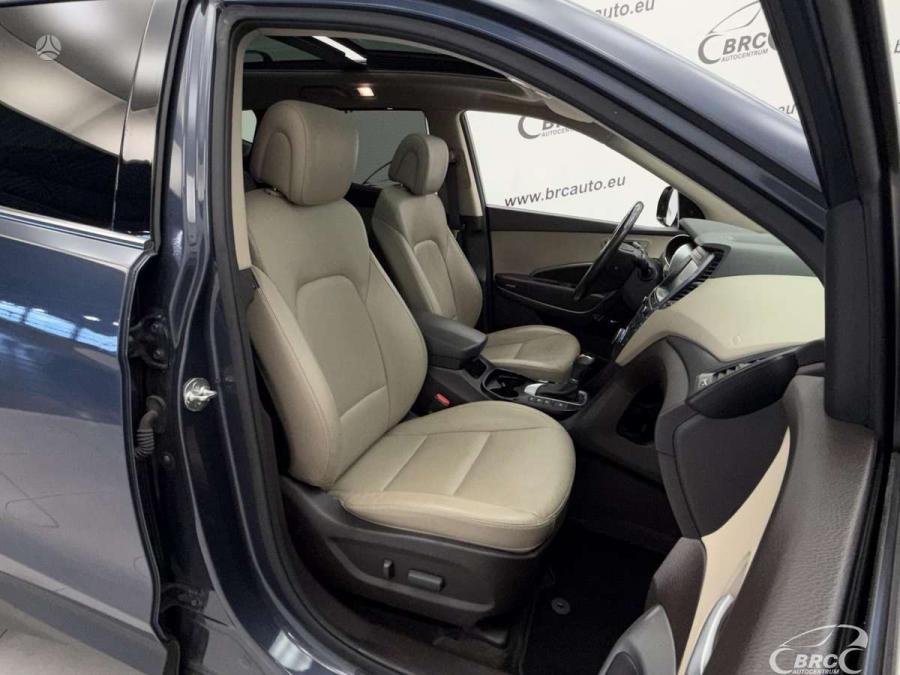 Zils Hyundai Santa Fe 2018 Viļņa, ar dzinēja tilpumu 2.20 L un nobraukumu 101 tūkst. km par 15900 €, foto 9 vietnē AUTOMOTO.COM.LV