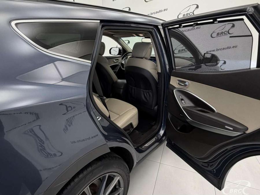 Zils Hyundai Santa Fe 2018 Viļņa, ar dzinēja tilpumu 2.20 L un nobraukumu 101 tūkst. km par 15900 €, foto 19 vietnē AUTOMOTO.COM.LV