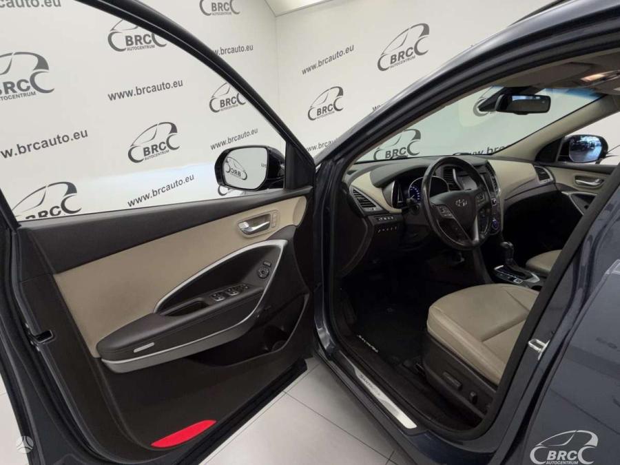 Zils Hyundai Santa Fe 2018 Viļņa, ar dzinēja tilpumu 2.20 L un nobraukumu 101 tūkst. km par 15900 €, foto 26 vietnē AUTOMOTO.COM.LV