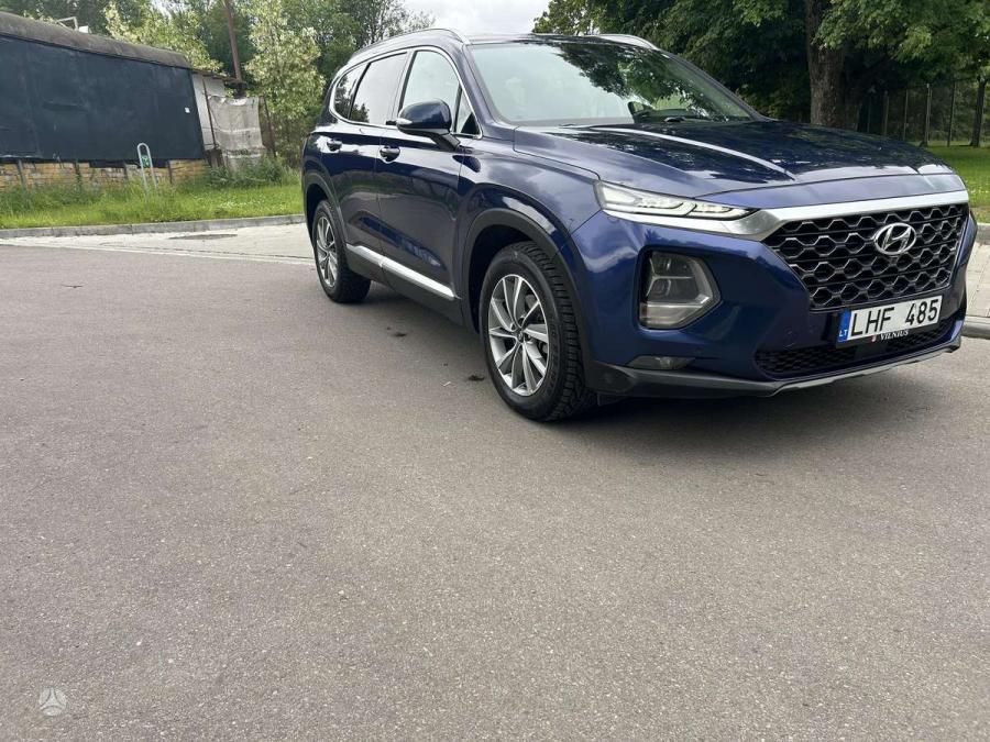 Zils Hyundai Santa Fe 2019 Viļņa, ar dzinēja tilpumu 2.00 L un nobraukumu 130 tūkst. km par 18500 €, foto 11 vietnē AUTOMOTO.COM.LV