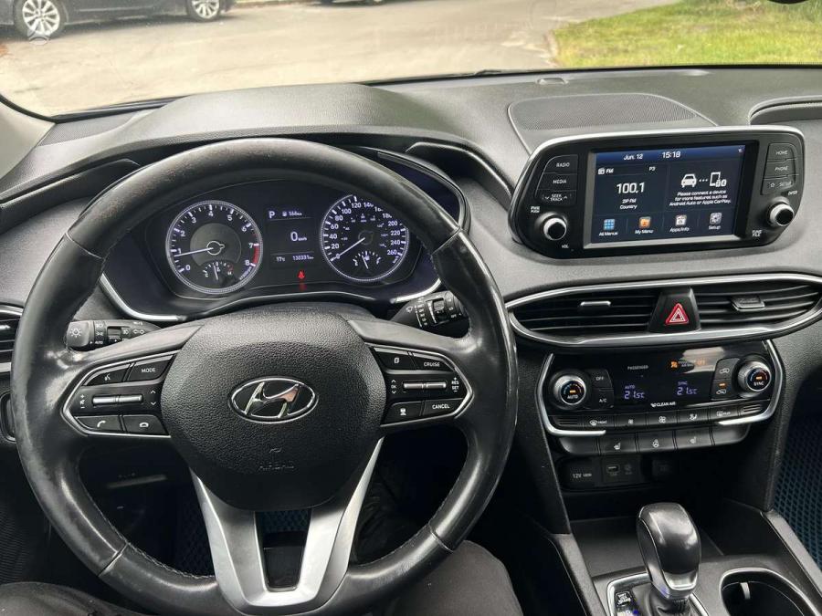 Zils Hyundai Santa Fe 2019 Viļņa, ar dzinēja tilpumu 2.00 L un nobraukumu 130 tūkst. km par 18500 €, foto 13 vietnē AUTOMOTO.COM.LV