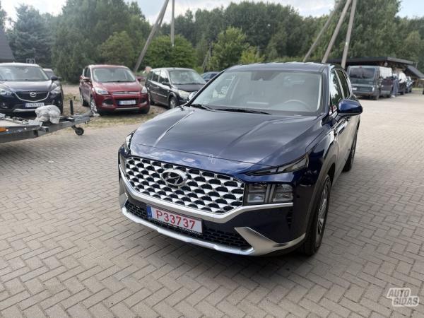 Hyundai Santa Fe 2021 Radviliškis vietnē Zils Hyundai Santa Fe 2021 Radviliškis, ar dzinēja tilpumu 2.50 L un nobraukumu 118 tūkst. km par 17900 €, foto 1 vietnē AUTOMOTO.COM.LV