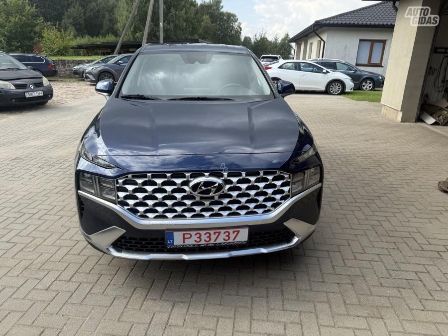 Zils Hyundai Santa Fe 2021 Radviliškis, ar dzinēja tilpumu 2.50 L un nobraukumu 118 tūkst. km par 17900 €, foto 5 vietnē AUTOMOTO.COM.LV